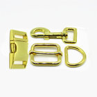 China Manufacturer Rose Gold Snap Hook 20mm Metal Buckle For Dog Collar