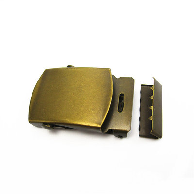 Professional supply of metal automatic round head military buckle belt buckle